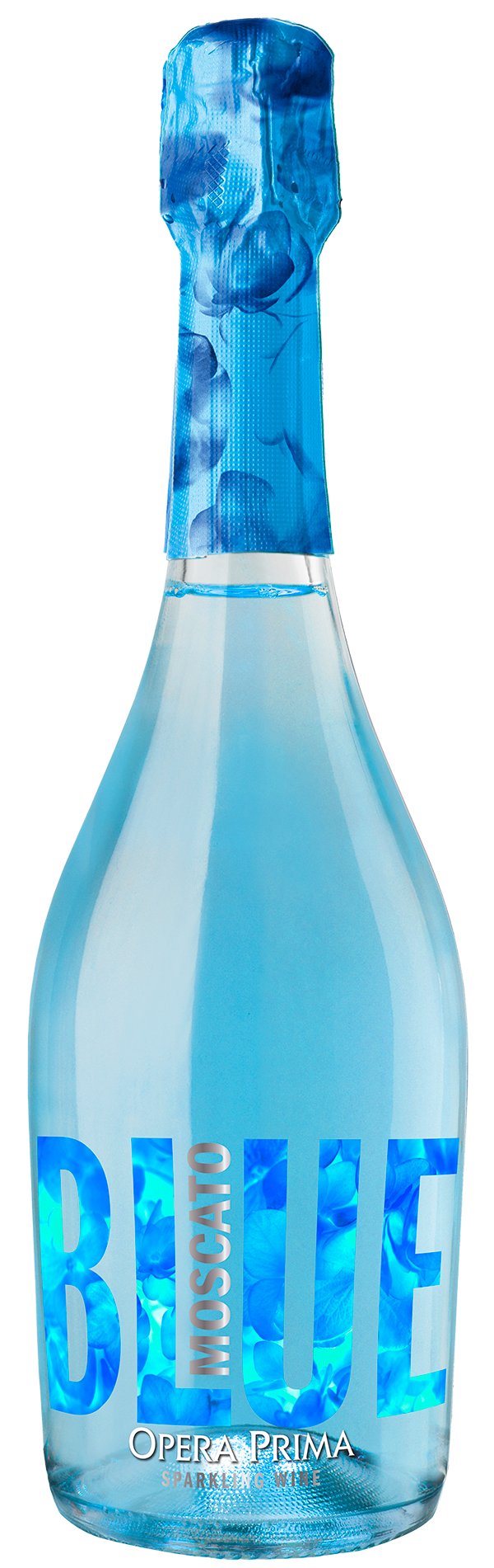 Opera Prima Blue Moscato | Refreshing Sparkling Blue Wine Bottle